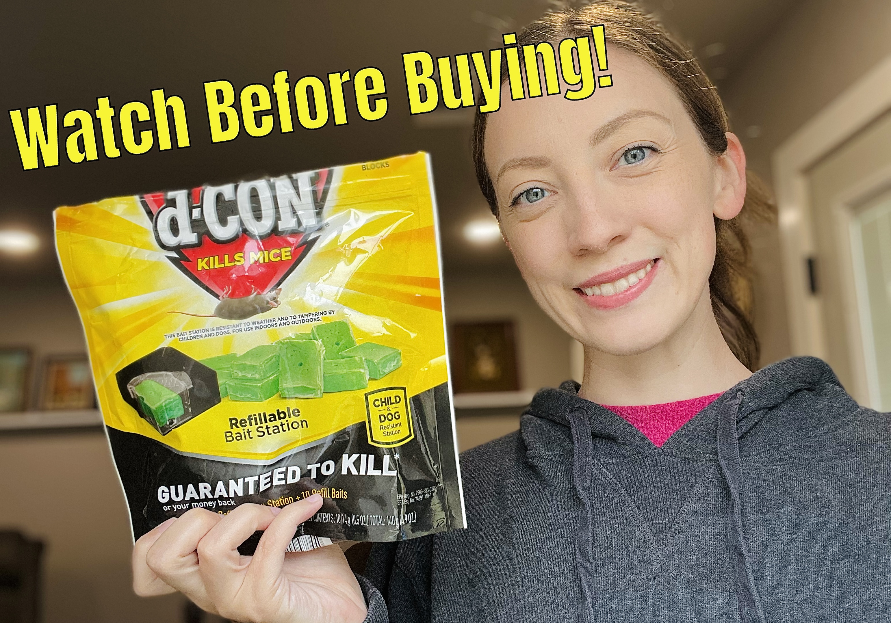 Watch Honest Review of dCON bait for rodents! on Amazon Live
