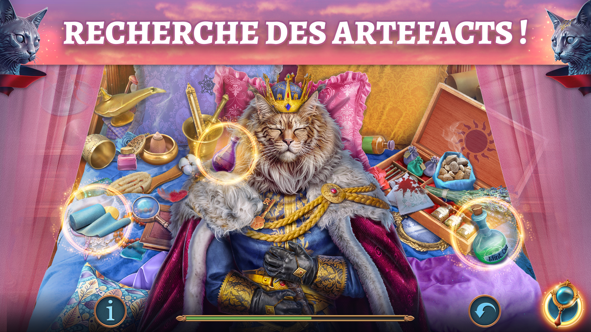 Objets Cachés - Enchanted Stories: Royaume enCHATé - Application sur ...