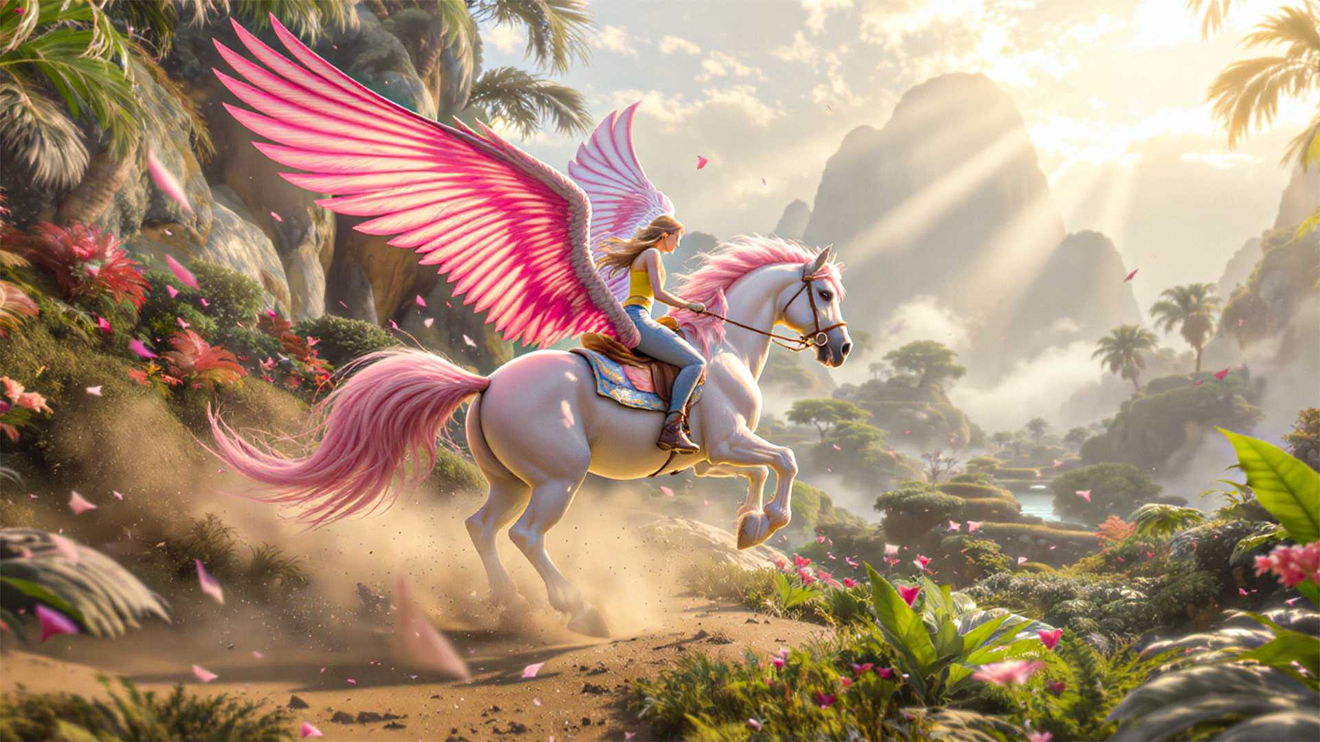 Real Princess Mystic Unicorn Flying Horse - Application sur Amazon Appstore