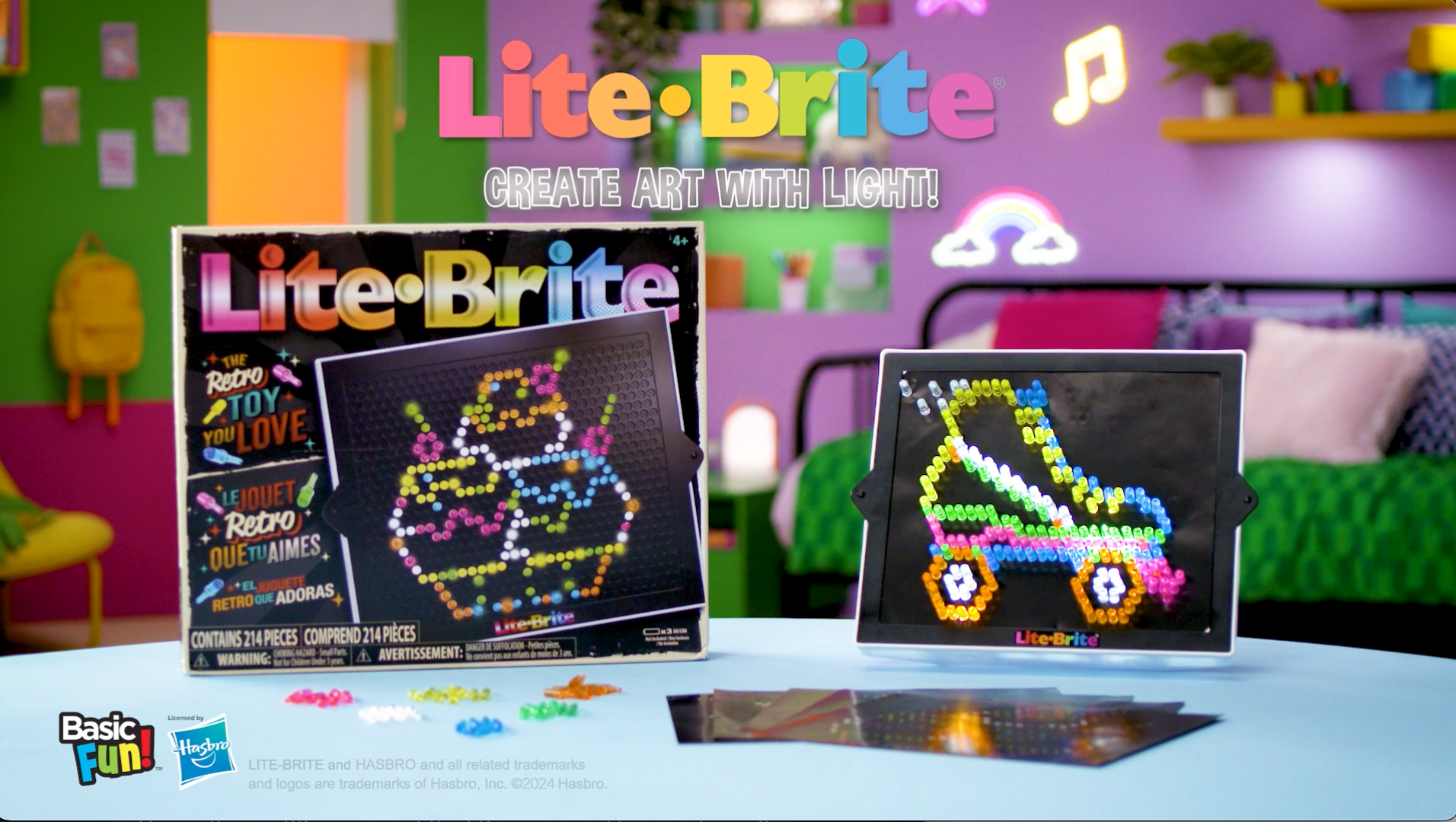 Watch Lite Brite, Create Art With Light! on Amazon Live