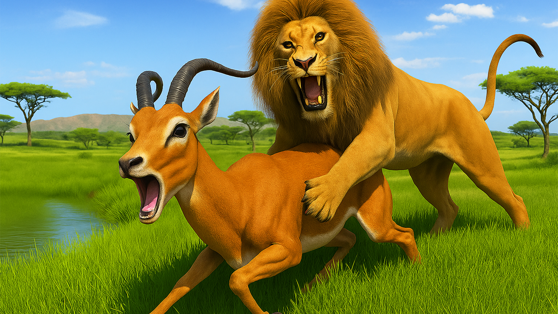 Wild Lion King Simulator 2025 - Angry Lion Game - App on the Amazon ...