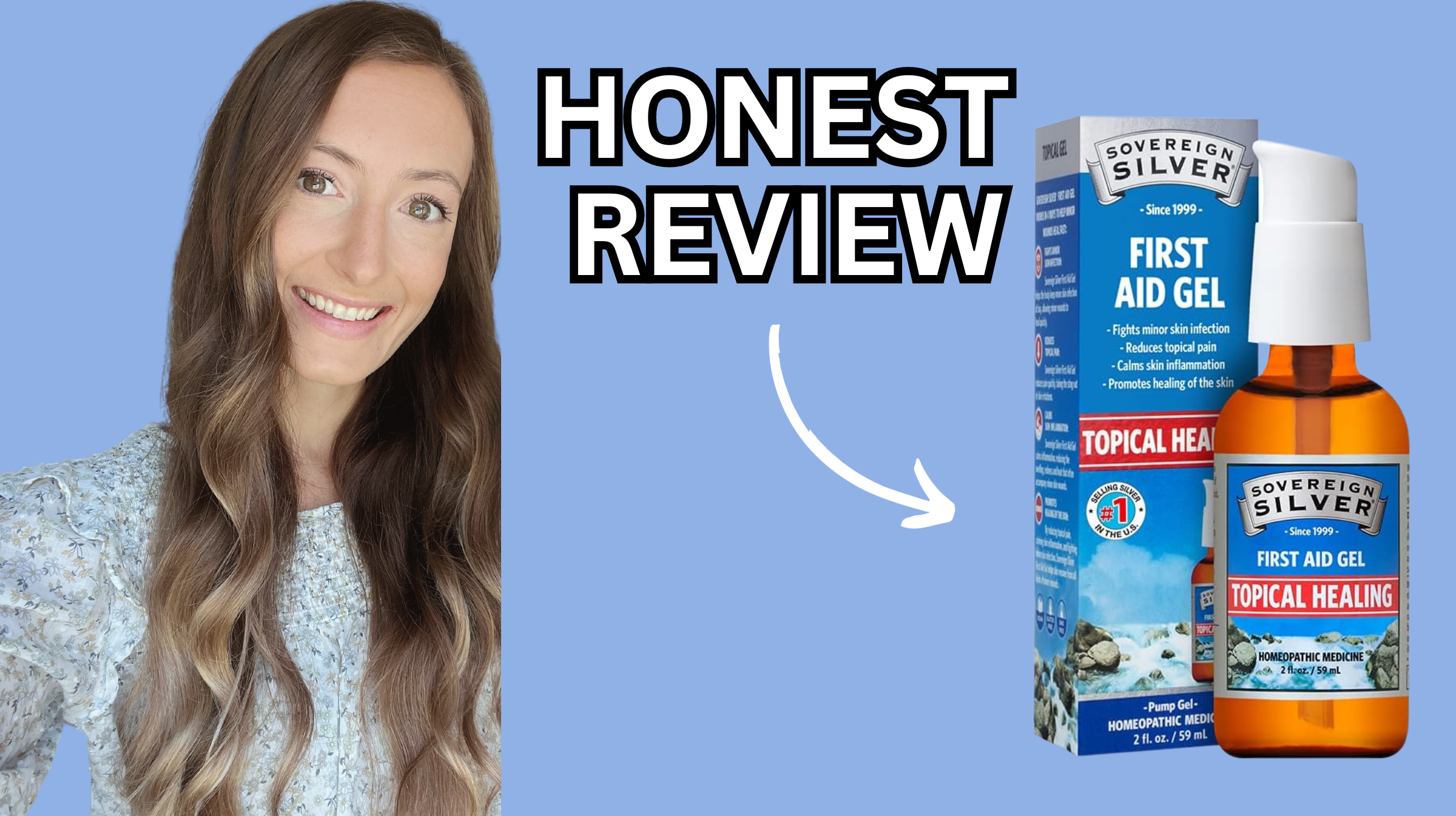 Watch HONEST Review of Sovereign Silver First Aid Gel on Amazon Live
