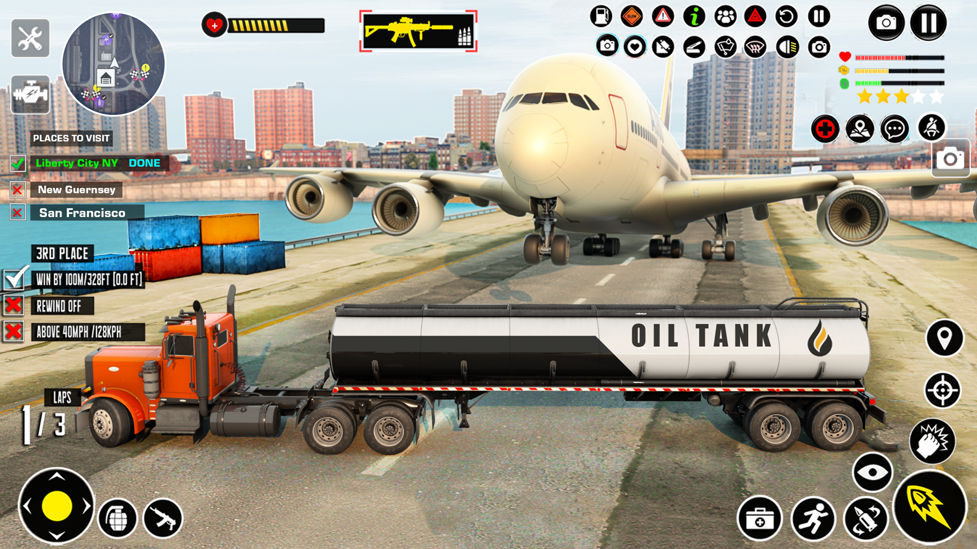 Offroad Oil Tanker Truck Driving Simulator Games-Oil Tanker Cargo Truck ...