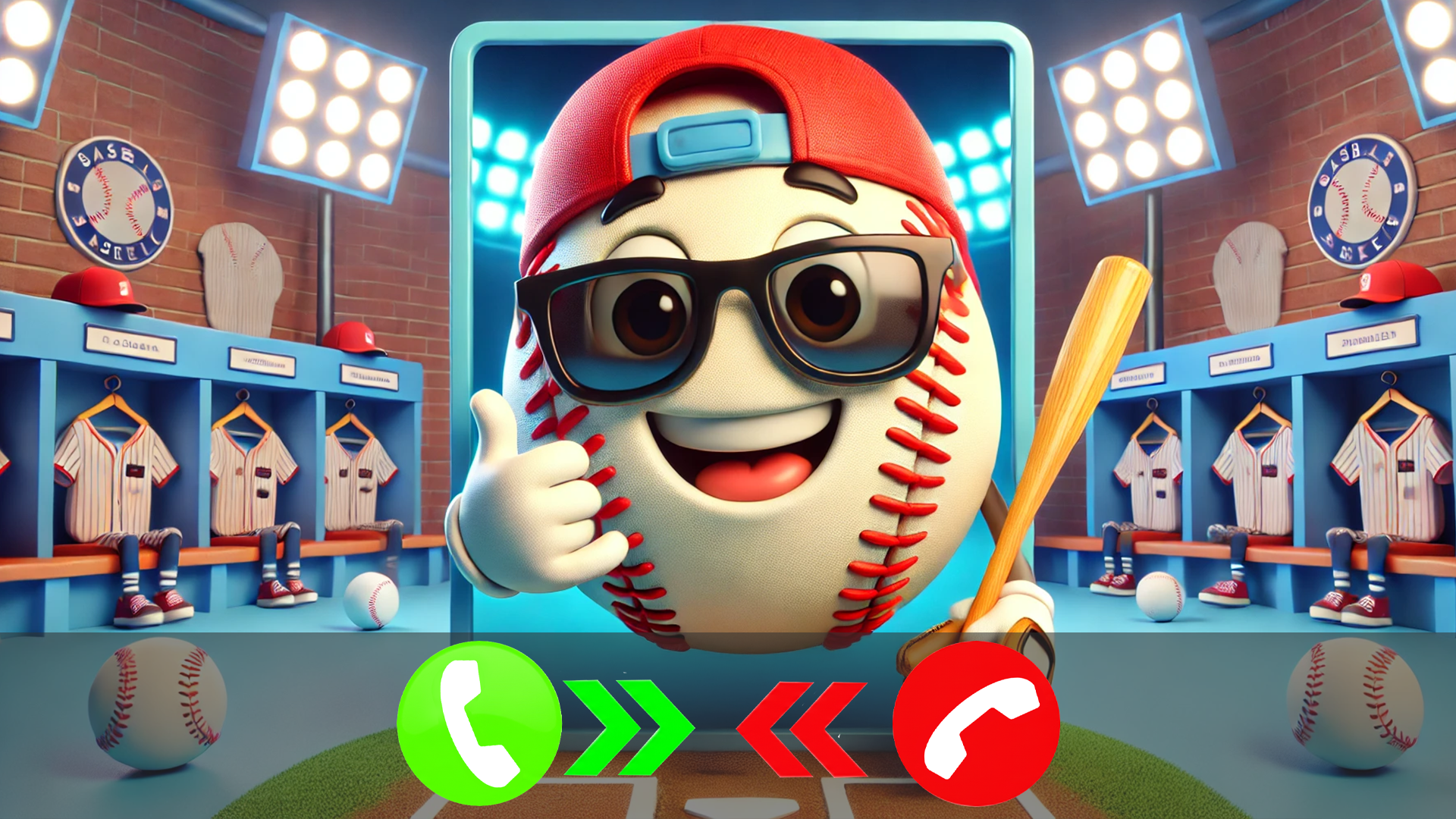 Baseball Buddy Call TV: Video Call Simulator - Ad-Free Sports Fun ...