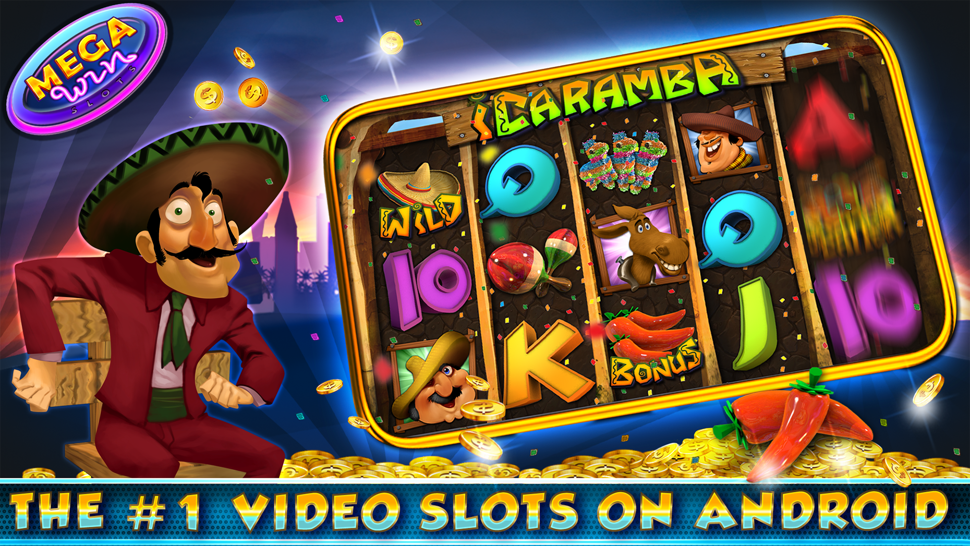 Mega Win Slots ★ Free Slots - App on Amazon Appstore