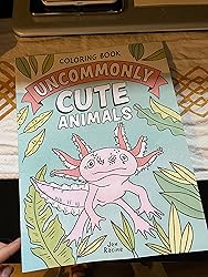 Uncommonly Cute Animals Coloring Book: Adorable and Unusual Animals ...