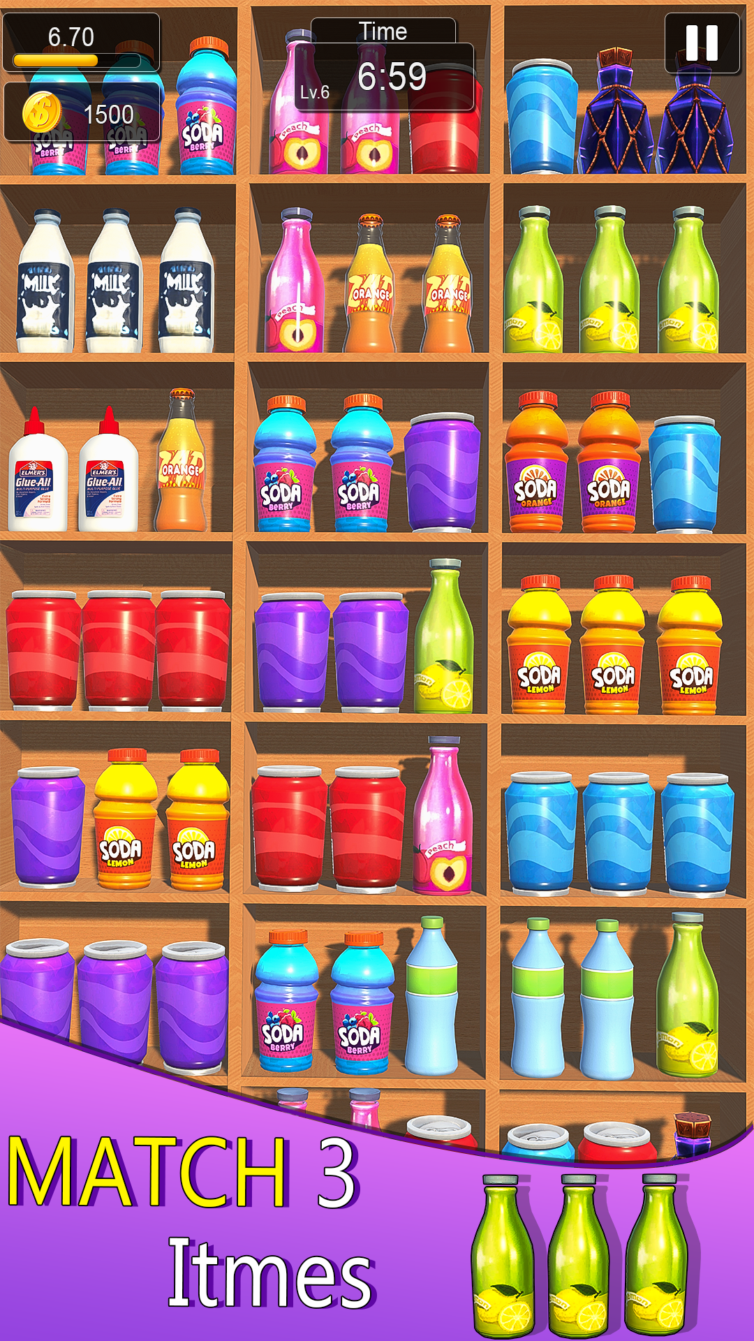 Goods Sort: Triple Master 3D - Match Three Puzzle Game - App on Amazon ...