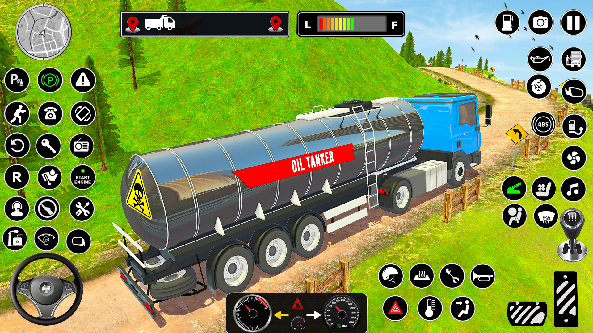 Oil Tanker Truck Simulator - City Truck Driver Game - Euro Truck ...