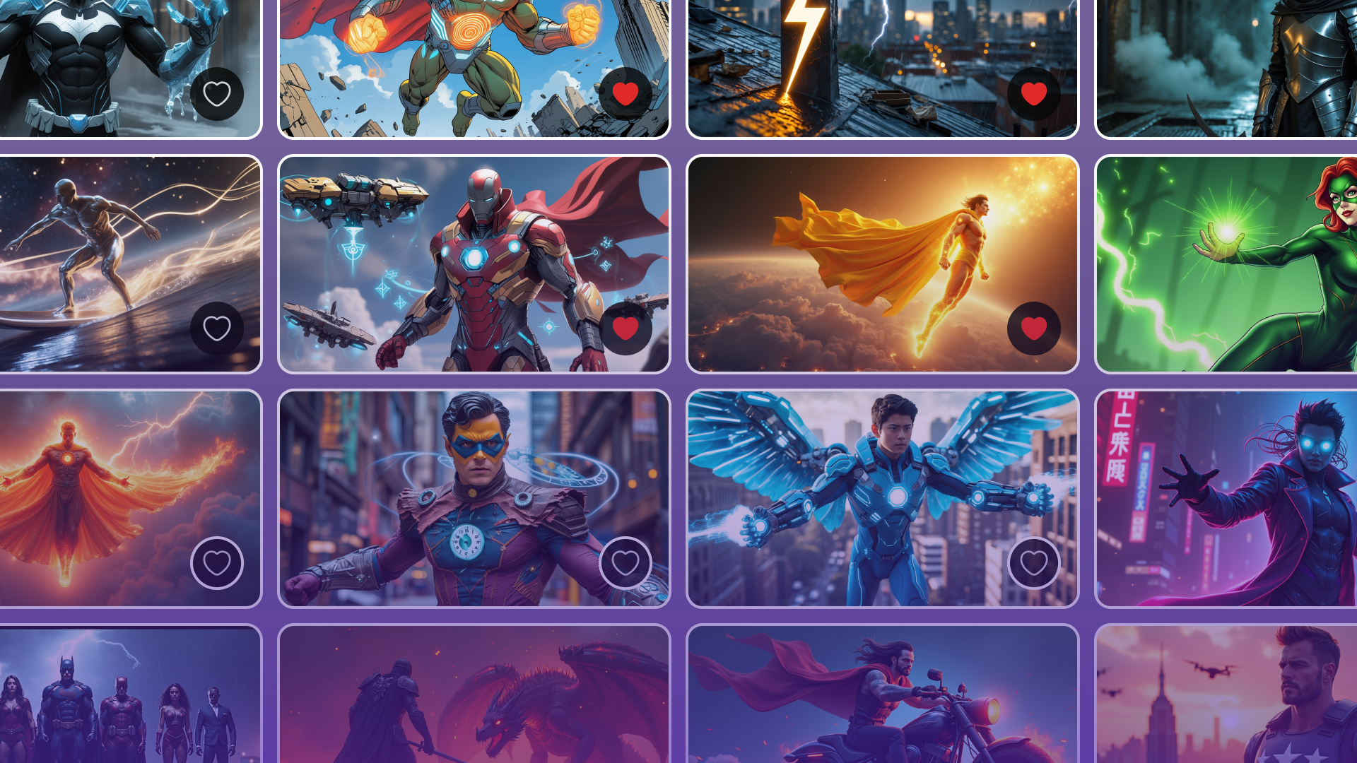 Superhero Multiverse Live Wallpapers – HD 4K Heroes & Action Worlds ...
