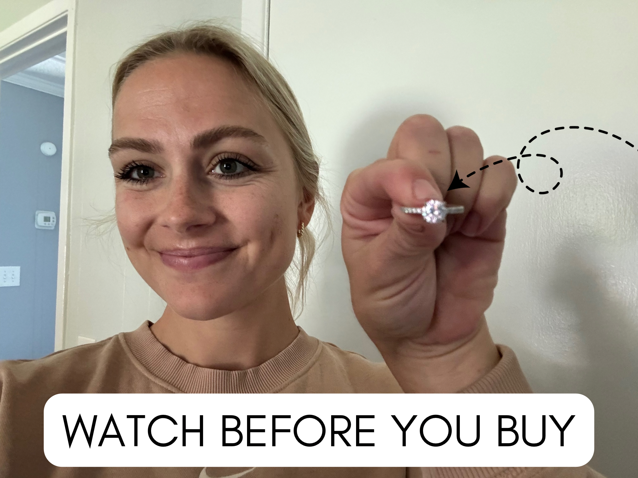 Watch HONEST REVIEW 925 Sterling Silver 1.25 CT Engagement Ring on ...