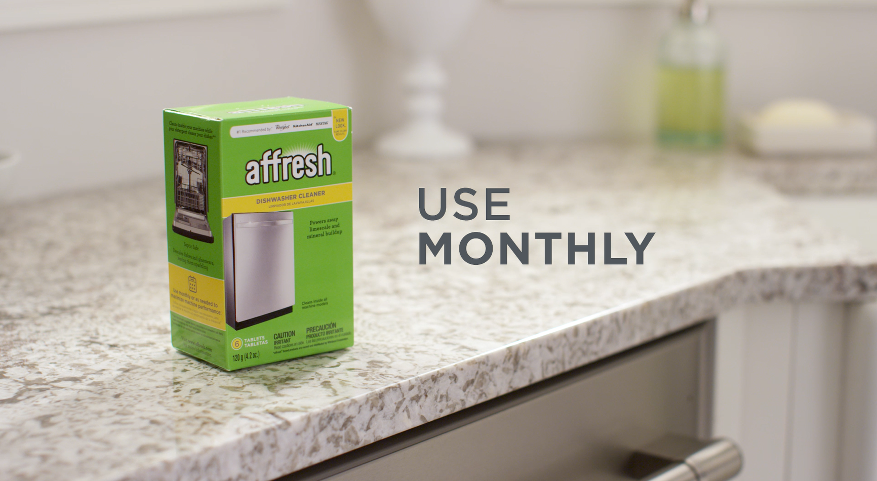 Watch How to Use affresh® Dishwasher Cleaner on Amazon Live