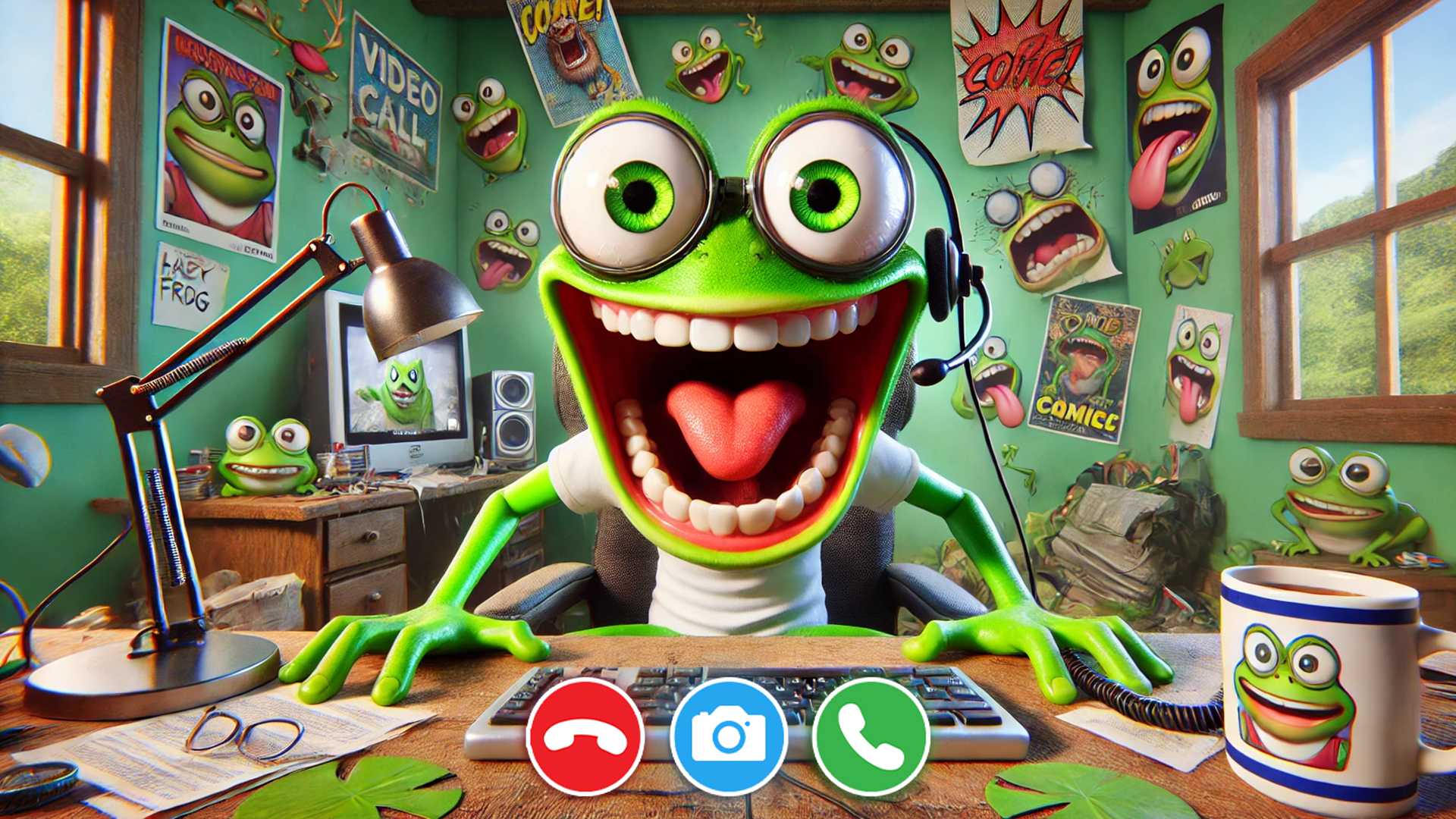 Crazy Frog Video Call – Funny Talking Frog Prank for Kids & Familyv ...