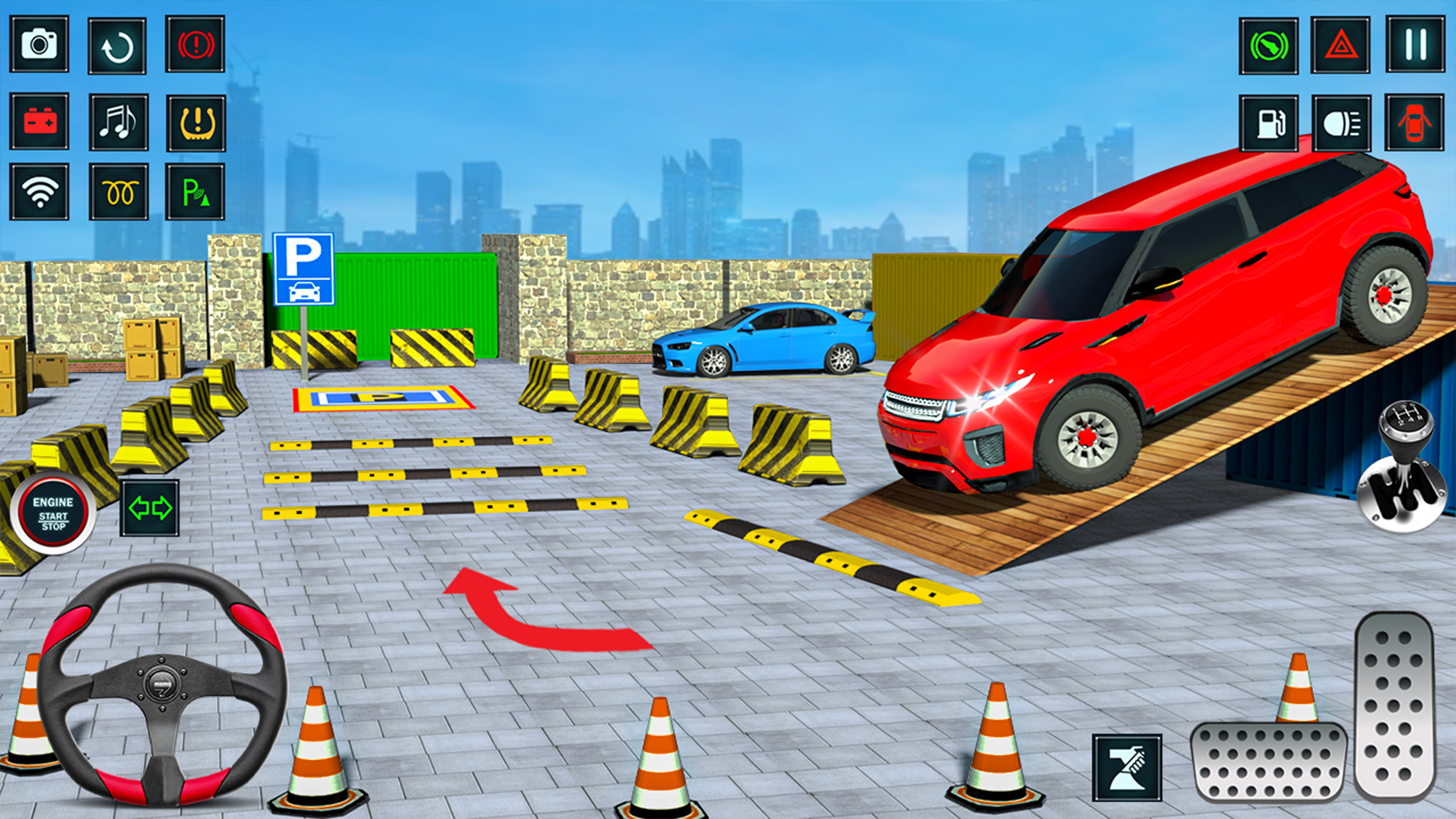Open World Car Driving School Simulator 3D: Modern Car Parking Games ...