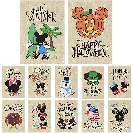 Amazon.com : Flagology.com, Disney, Mickey Mouse, Mickey Mouse Welcome ...