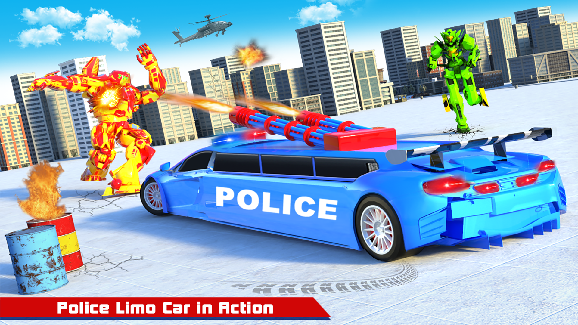 Dino Robot Transform Helicopter Car game - App on Amazon Appstore