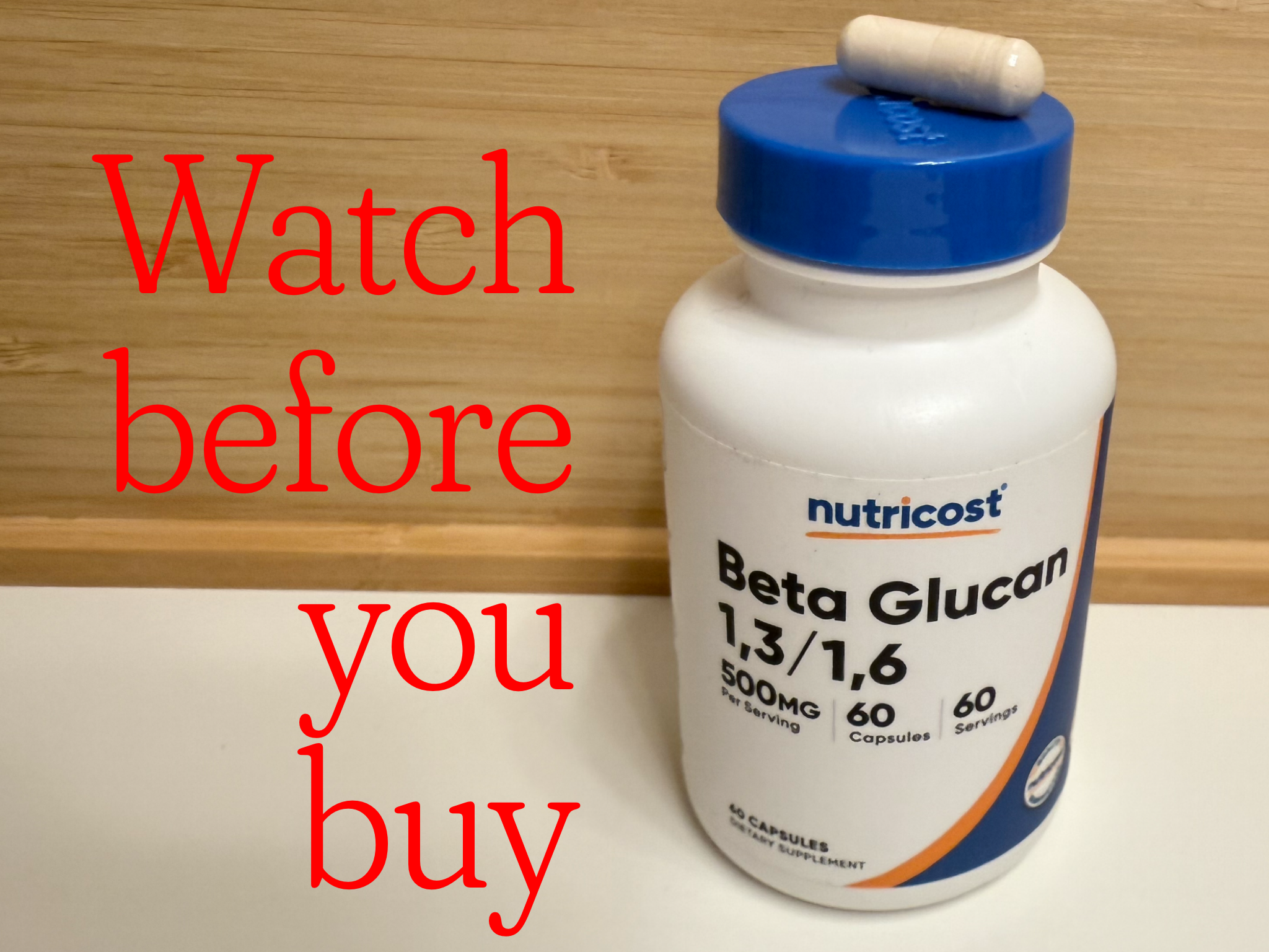 Watch Honest review of Beta Glucan capsule on Amazon Live