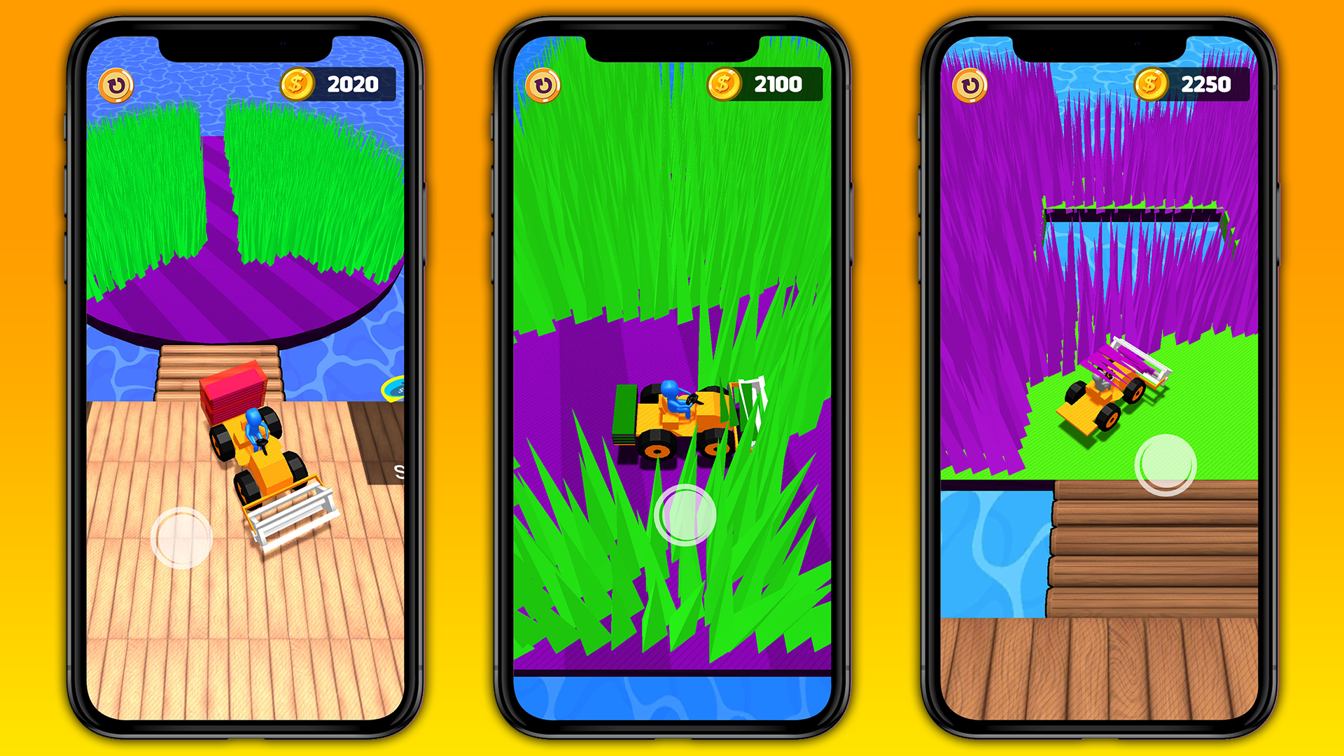 Grass Cutting Rapper Simulator: Lawn Mower Harvest & Idle Farm Game ...