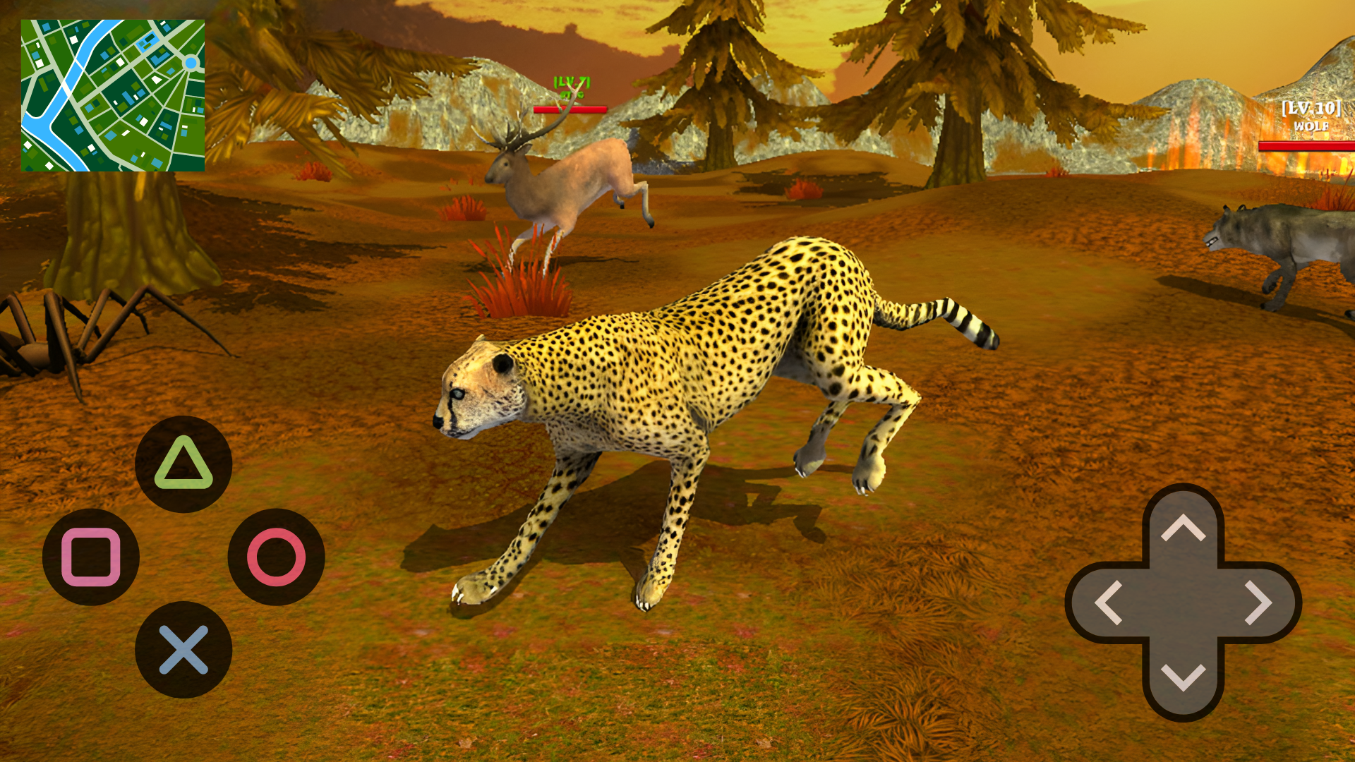 Cheetah Simulator- Wildlife Games - App on Amazon Appstore