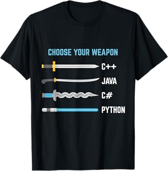 Amazon.com: Coders, Designers and IT Geek Tees Python Choose Your ...