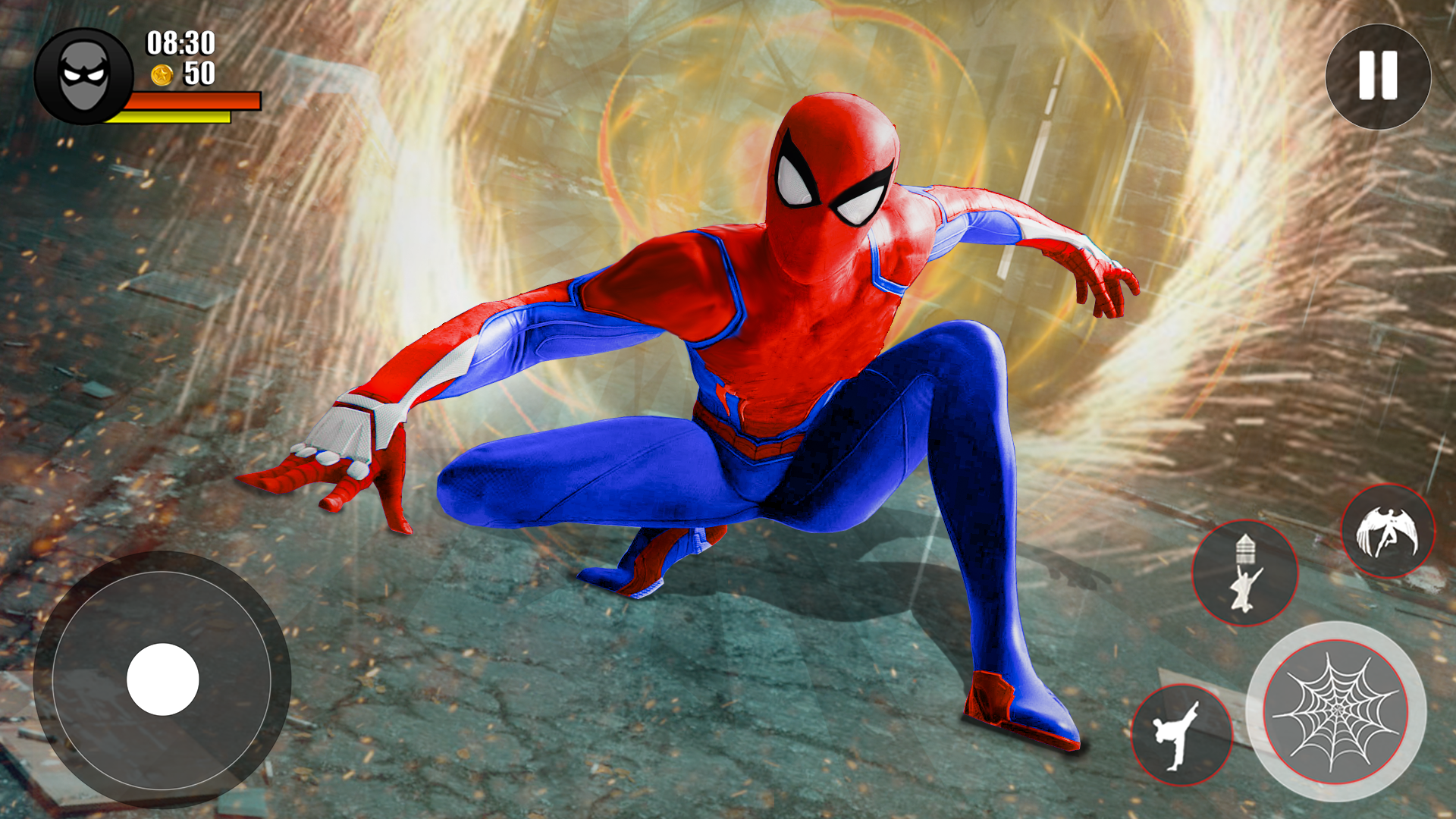 Spider Rope Hero: Spider Fighter Game, Flying Robot Hero Game: Robot ...