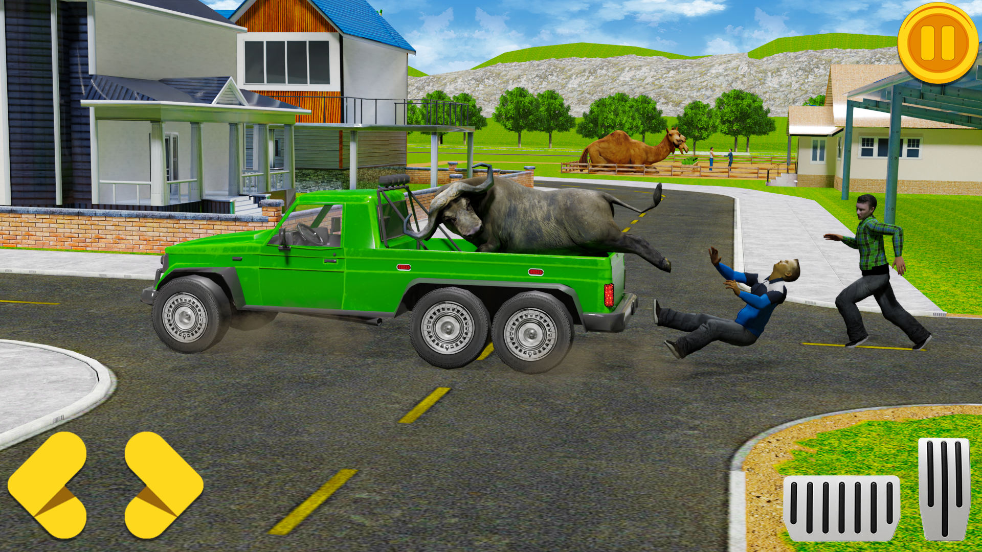 Animal Transport Truck: City Farm Animals Transport Driving Game - App ...