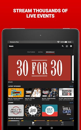 ESPN - App on Amazon Appstore