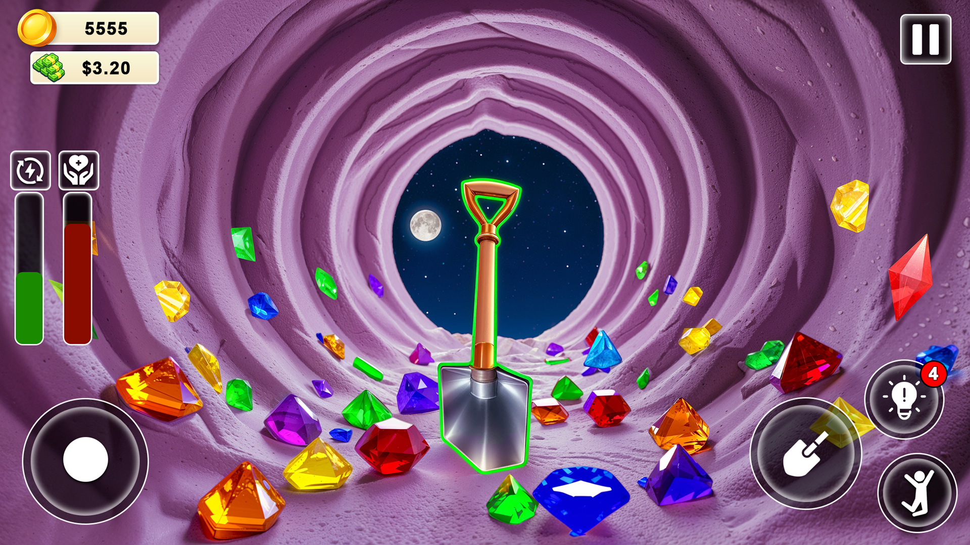 Space Mining 3D: Moon Digging - App on Amazon Appstore