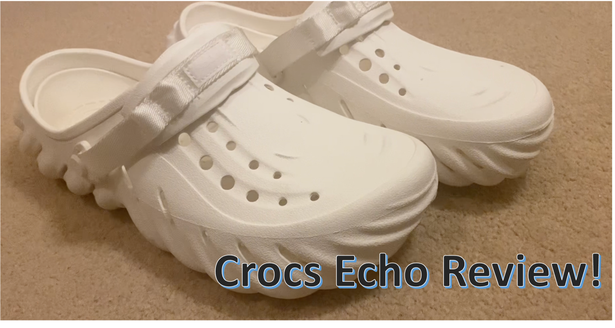 Watch Crocs Echo Clog Complete Review! on Amazon Live