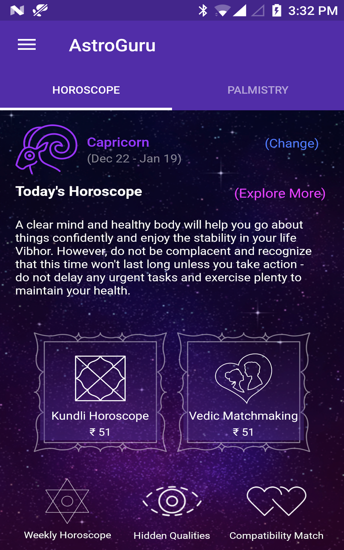 Astro Guru: Palmistry+Horoscope - App on Amazon Appstore