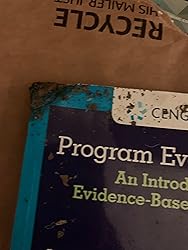 Amazon.com: Program Evaluation: An Introduction to an Evidence-Based Approach: 9781305101968 ...