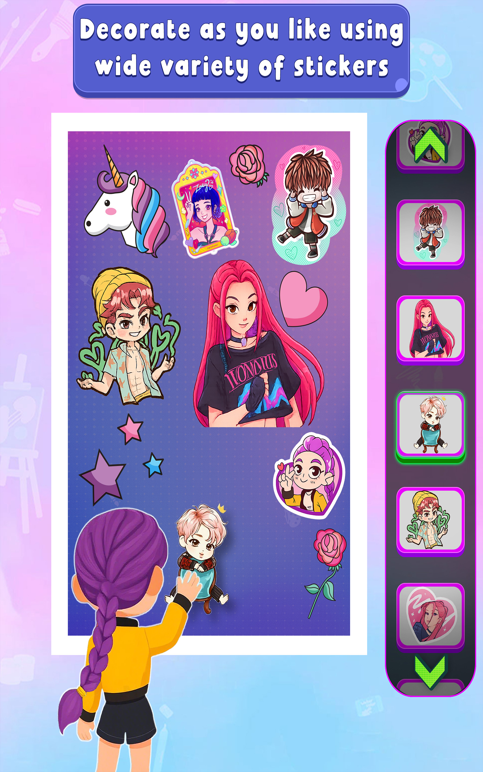 KPop Idol Maker & Quiz Games Girls Stage Outfit Pop Singers Dress Up ...