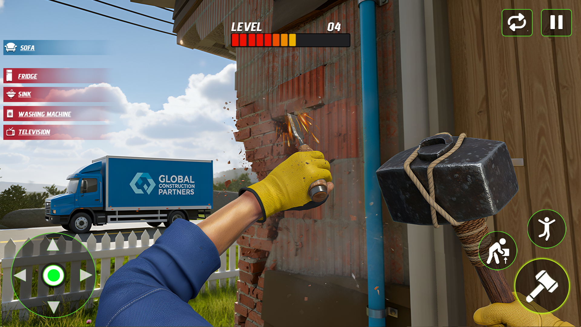 Deconstruction Demolished Simulator - Wrecking Ball Game, Building ...