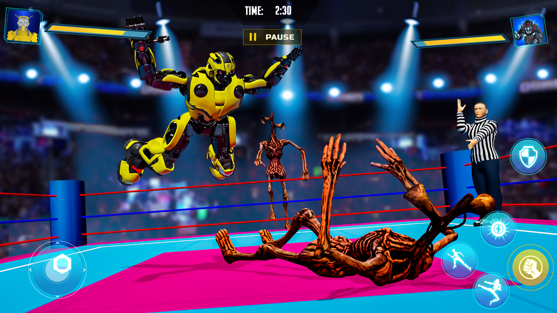 Siren Head vs Robot : Kungfu Robot Fighting Game - App on Amazon Appstore