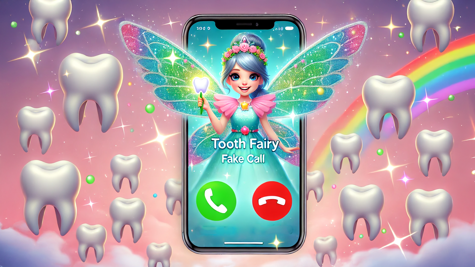 Tooth Fairy Fake Call & Video Prank – Fun Magic Chat, Call Simulator ...