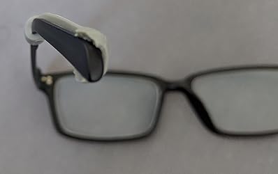 4 Pairs Eyeglasses Temple Tips Sleeve Retainer, Soft Silicone Anti-Slip ...