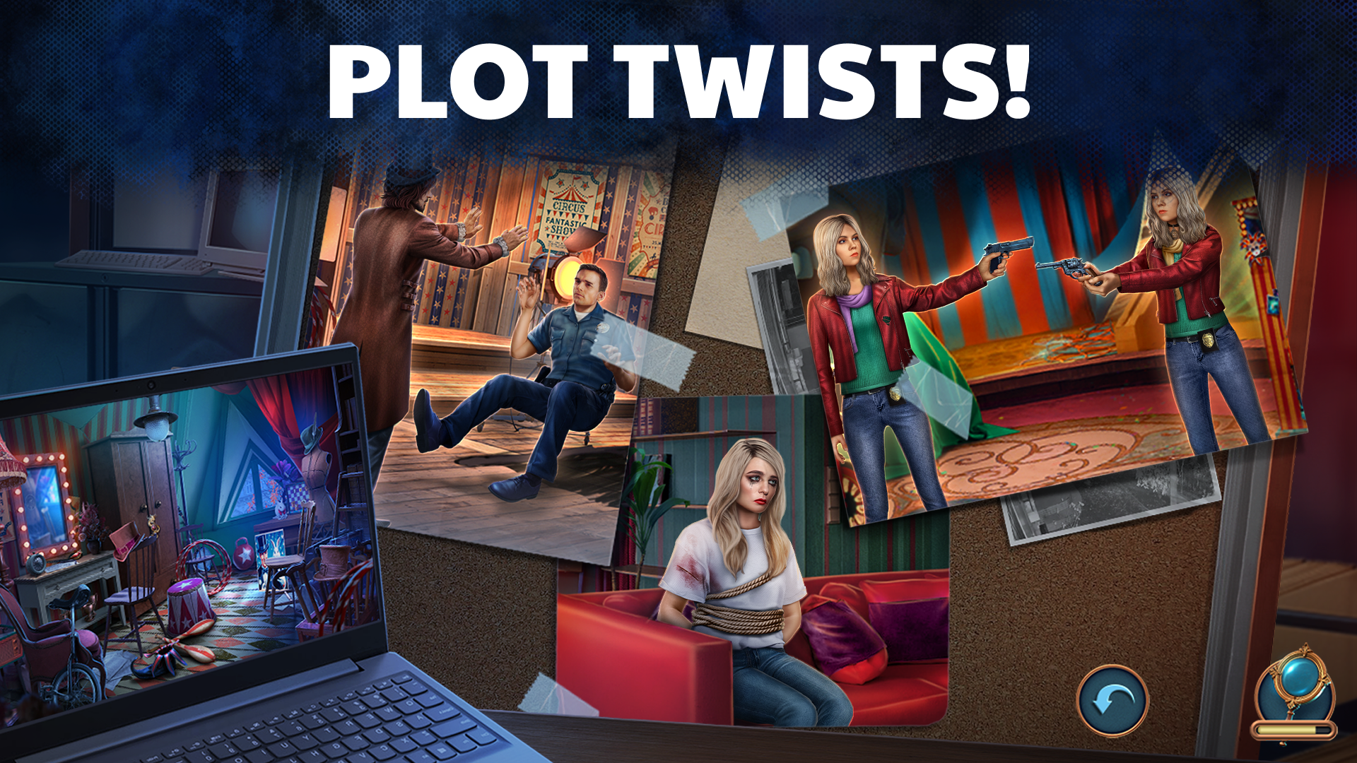 Hidden Objects - Twin Mind: The Deathly Trick (Free To Play) - Seek ...