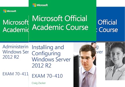Microsoft Official Academic Course (8 books)