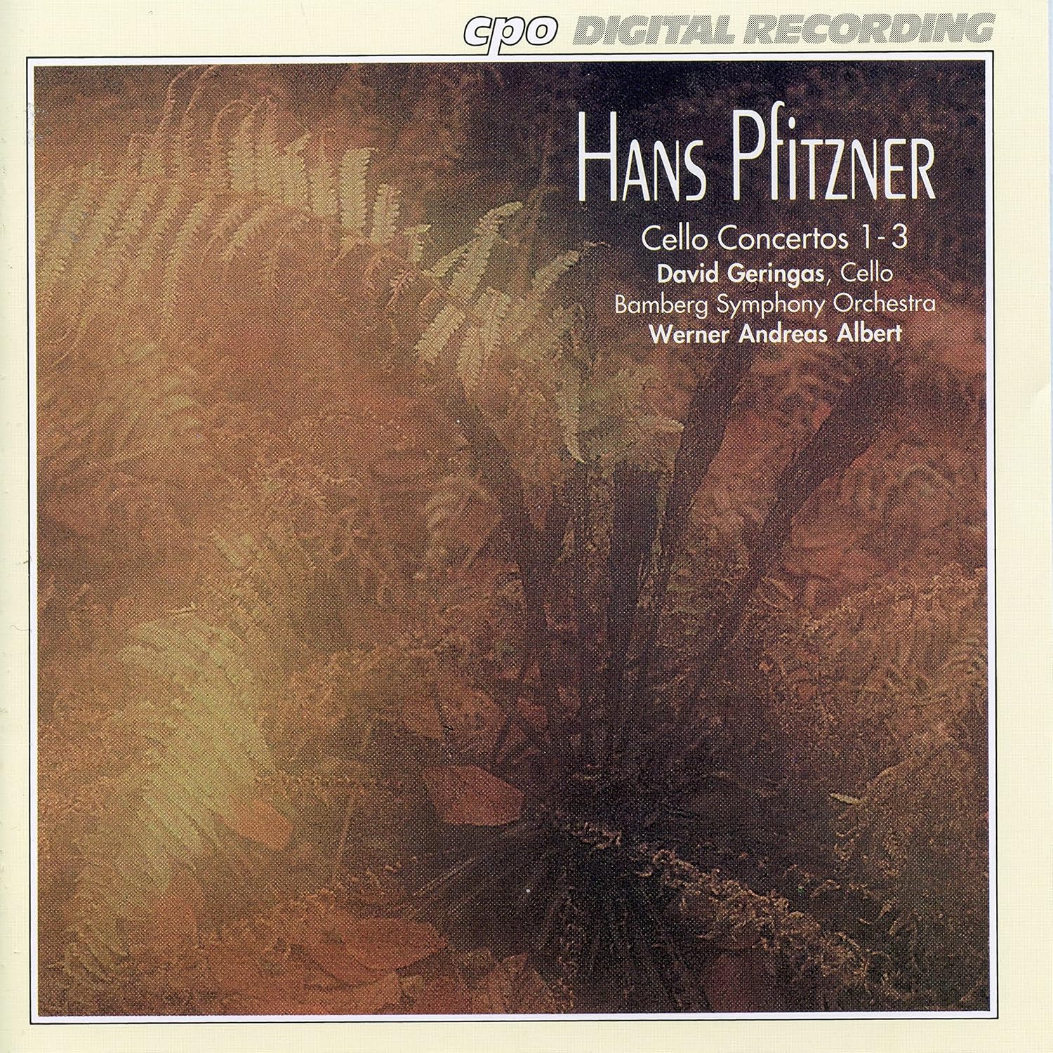 Cello Concertos Nos. 1-3: Pfitzner, H., Pfitzner, H.: Amazon.it: CD e ...