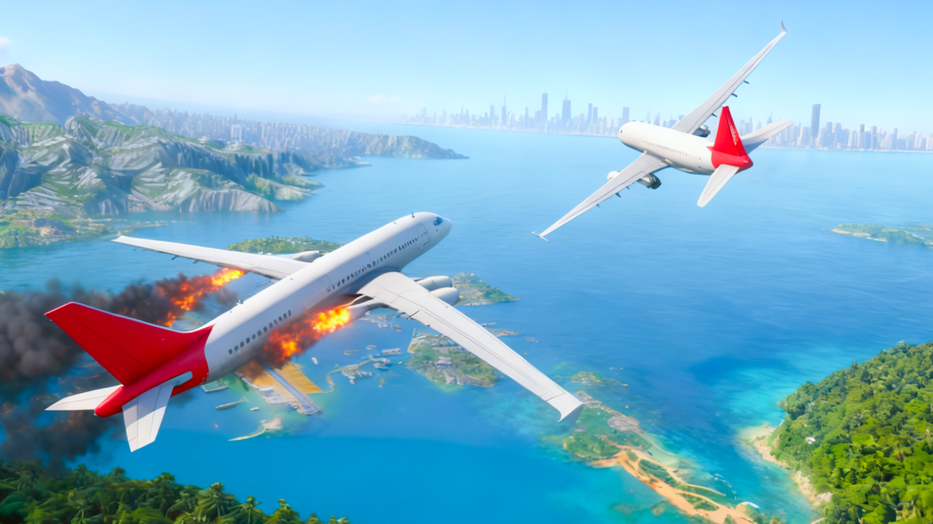 AirPlane Crash Wreck Simulator – Realistic Plane Crash Survival ...