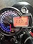 Amazon.com: SAMDO Motorcycle Speedometer 299 Kmh Mph 7 Color 14000RPM ...