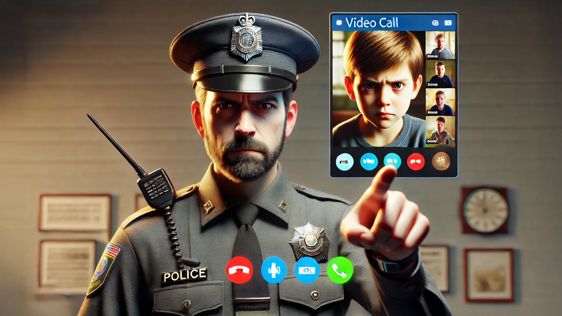 Police Call Cops Prank Video & Audio Call from Cop, Officer & Sheriff ...