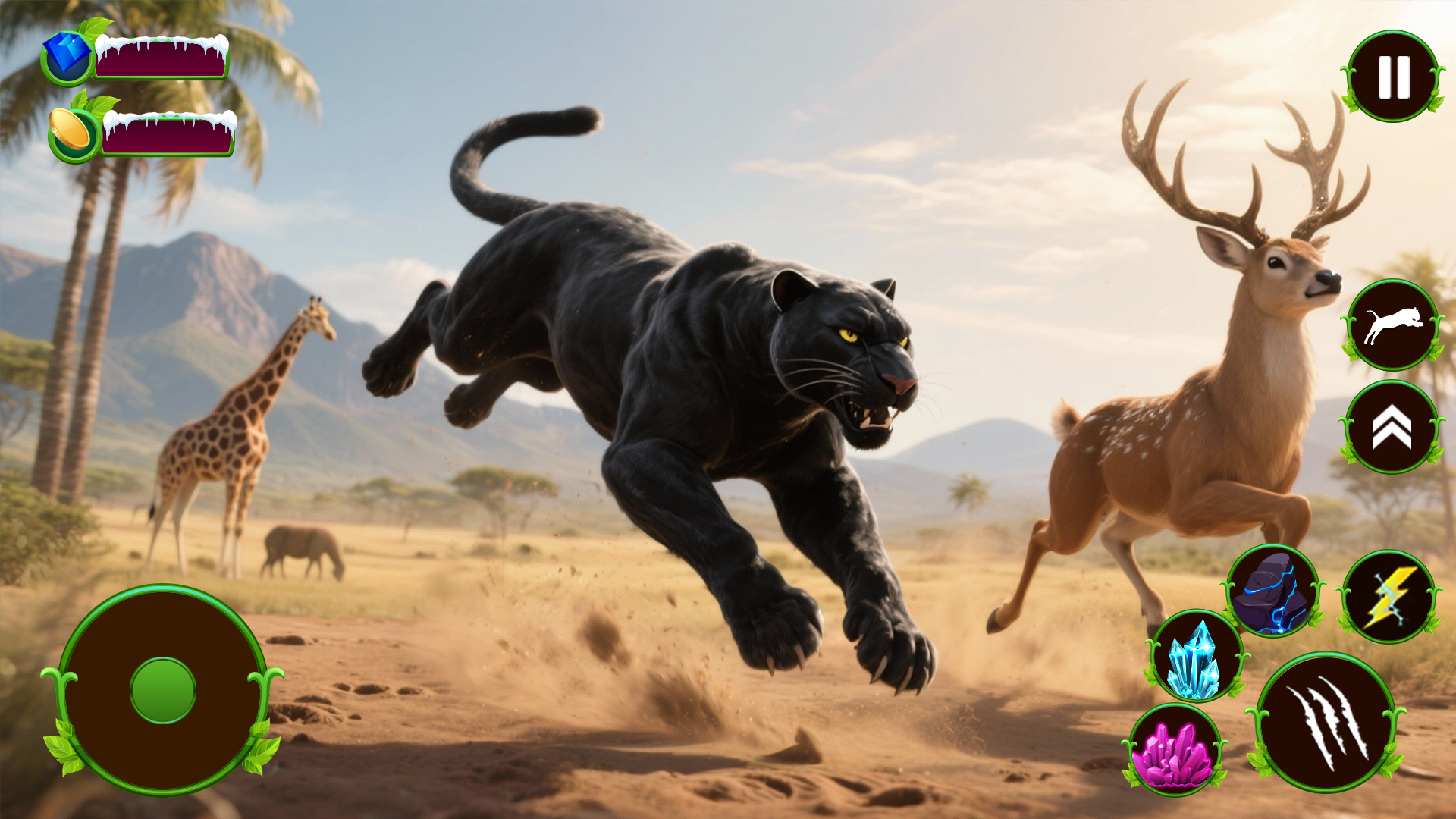 Wild Panther Family Life Simulator Games – Black Panther, Cougar ...