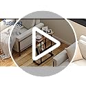 Amazon.com: Yusong Narrow Side Table for Small Spaces, Small End Table with Magazine Holder ...