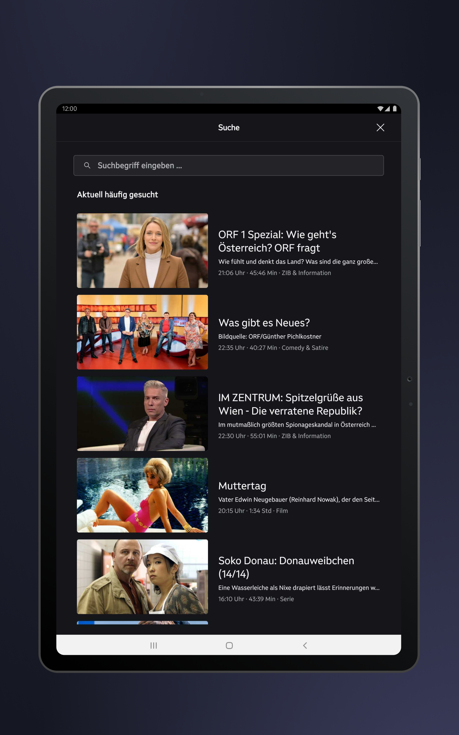 ORF ON – Austrias Streaming Platform - App on Amazon Appstore