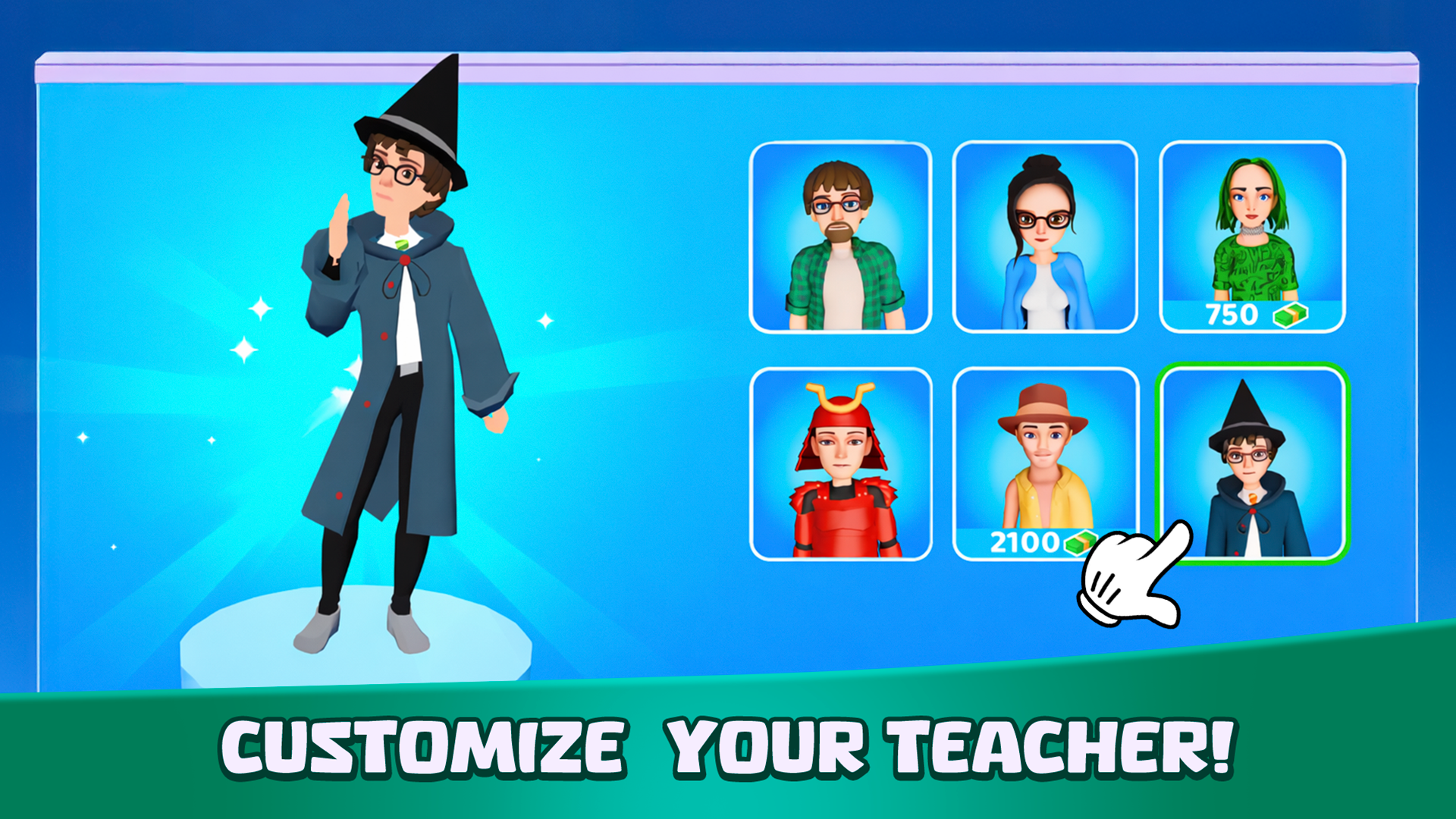 Teacher: School Sim – School game with lessons, quizzes, homework ...