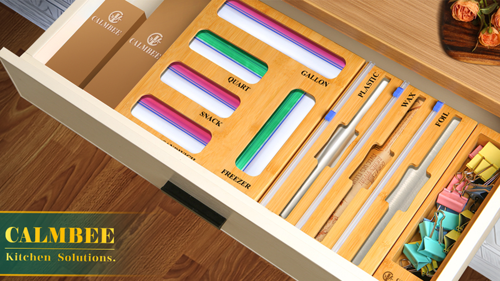 Watch Calmbee Storage Bag Organizer on Amazon Live
