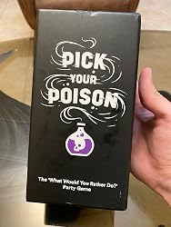 Amazon.com: Pick Your Poison Party Game - The “What Would You Rather Do ...