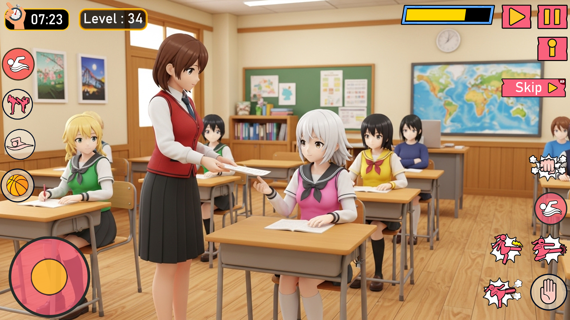 Anime High School Girl Life 3D – Ultimate School Adventure: Yumi’s ...