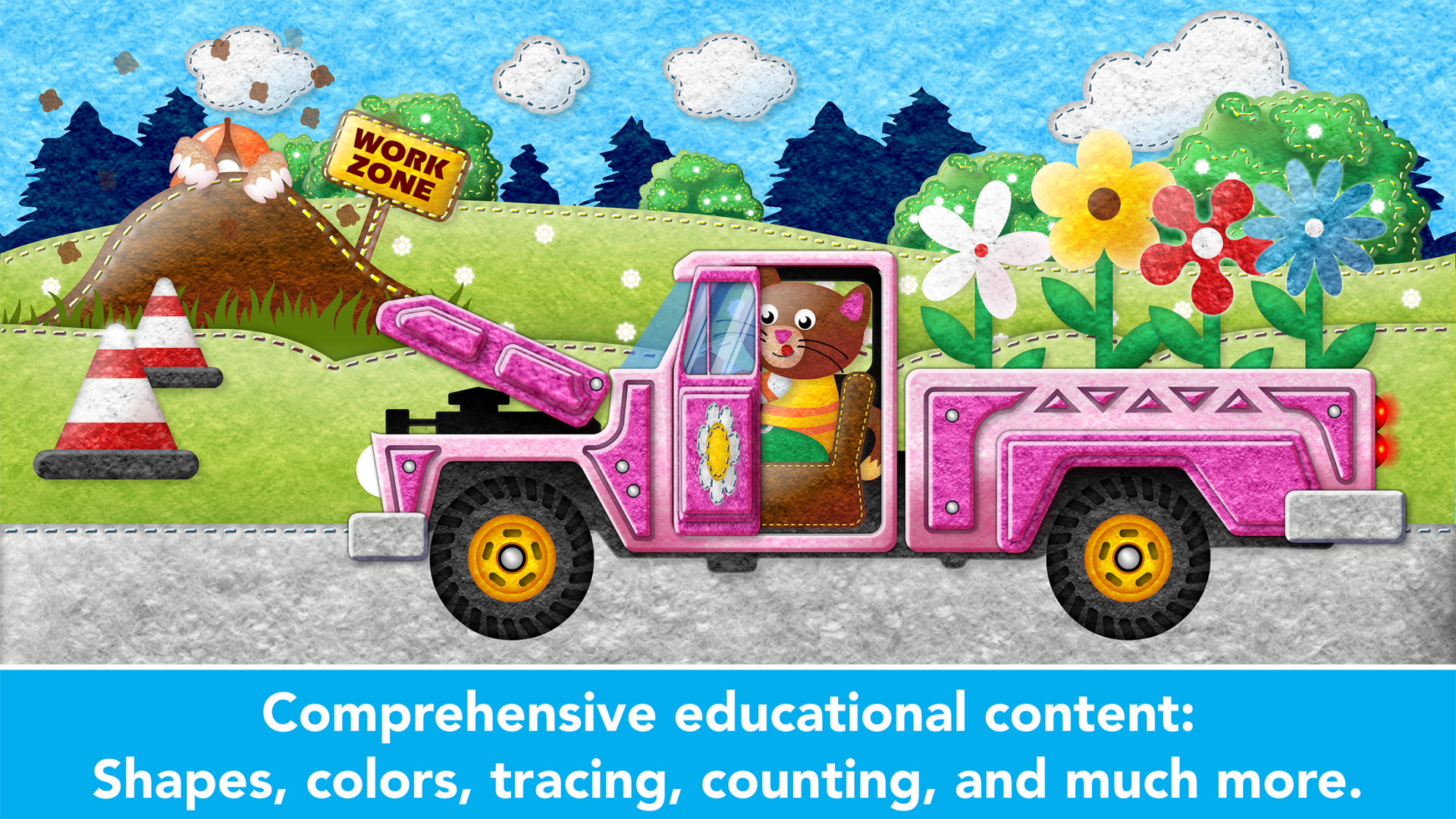 Learning Cars Educational Games for Preschool Kids - App on Amazon Appstore