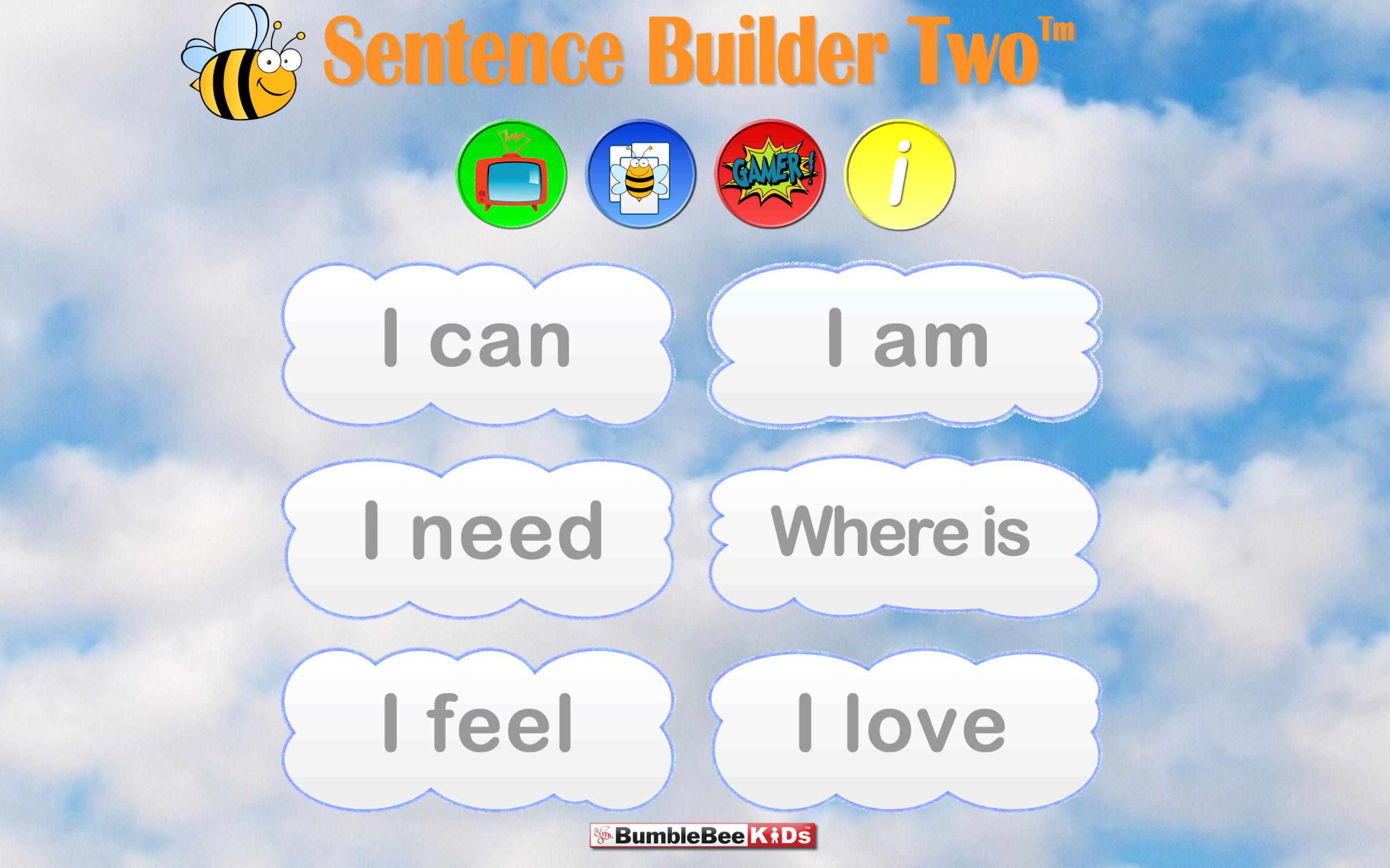 BumbleBee Sentence Builder 2™ - Video Flashcard Player - App on Amazon ...